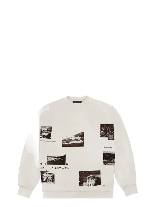 TRAVIS SCOTT X Audemars Piguet Vintage Crewneck - White