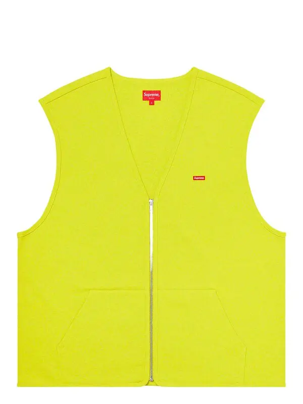 Supreme Zip-up Vest - Green