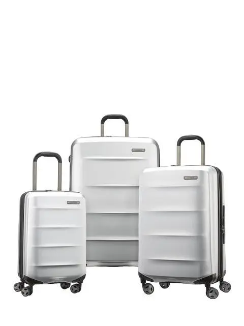 SAMSONITE Octiv Hardside Spinner 3-piece Luggage Set - Aluminum Silver