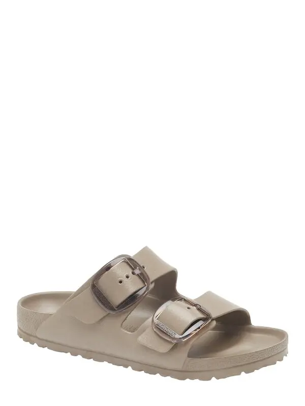 BIRKENSTOCK Arizona Big Buckle Eva Waterproof Slide Sandal - Gray Taupe