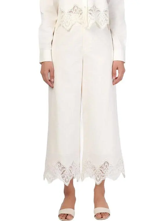 Cami Nyc Cassia Wide-leg Pants - Macadamia