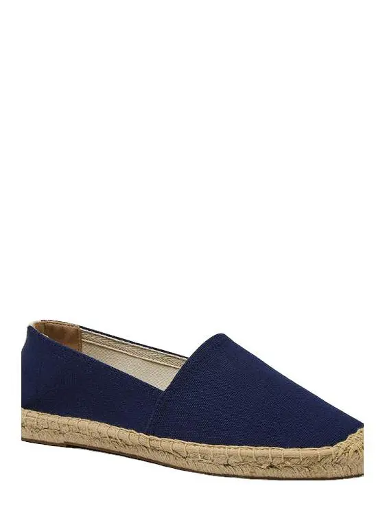 LANDS' END Classic Espadrille Flats - Radiant Navy