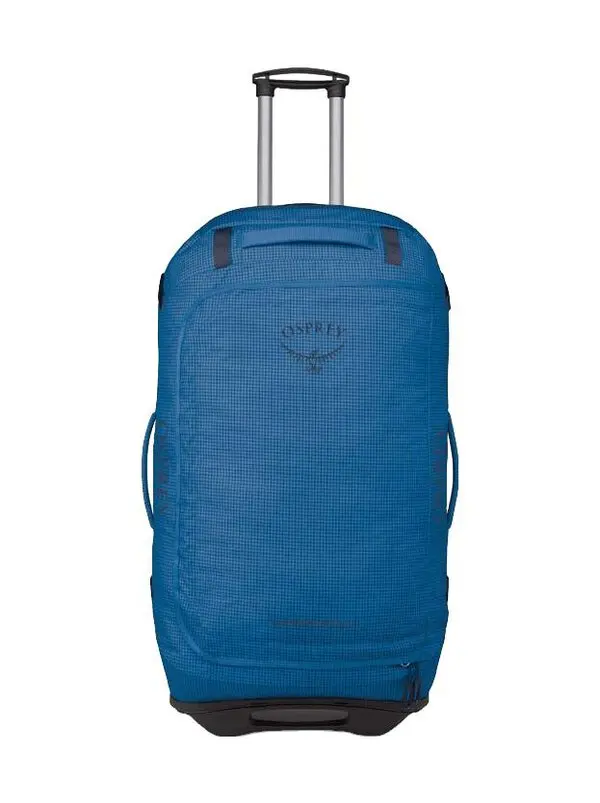 OSPREY Transporter 90-liter Wheeled Duffle Bag - Blue Flame/nocturnal Blue