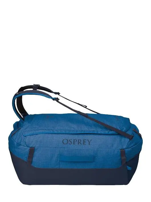 OSPREY Transporter® 95-liter Water Resistant Duffle Backpack - Blue Flame/nocturnal Blue