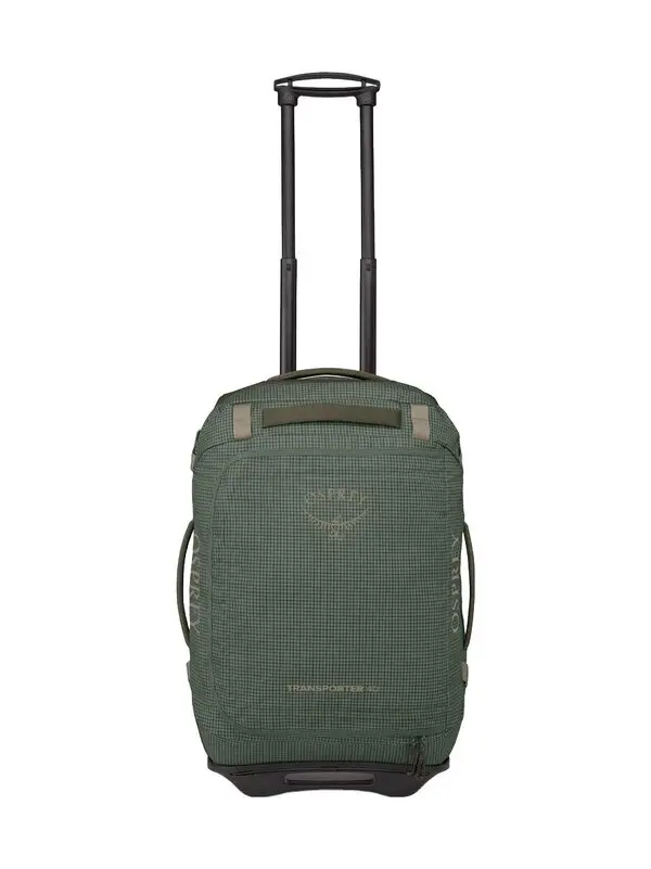 OSPREY Transporter 40-liter Wheeled Duffle - Pine Leaf/earl Grey