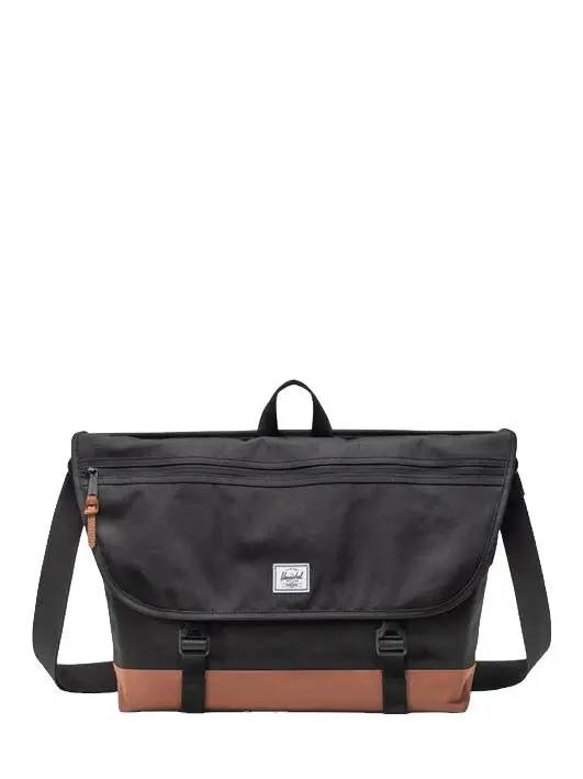 Herschel Supply Co. Cove Messenger Bag - Black/saddle Brown