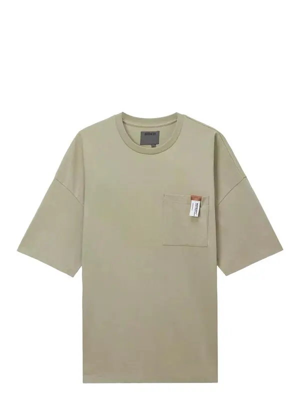 MUSIUM DIV. Pocket-detail Relaxed-fit T-shirt - Neutrals
