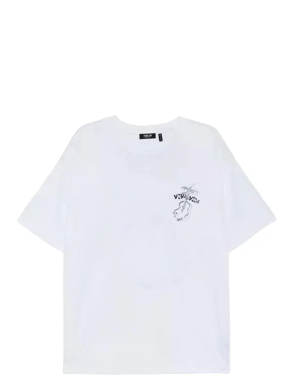 FIVE CM Graphic-print T-shirt - White