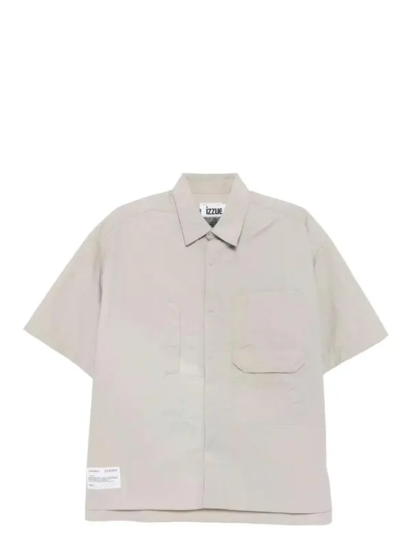 Izzue Button-up Shirt - Grey