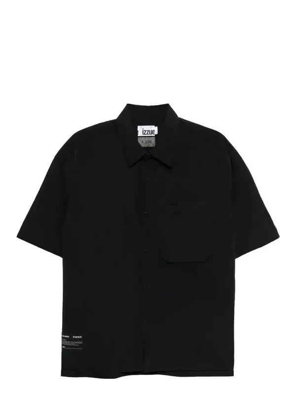 Izzue Button-up Shirt - Black