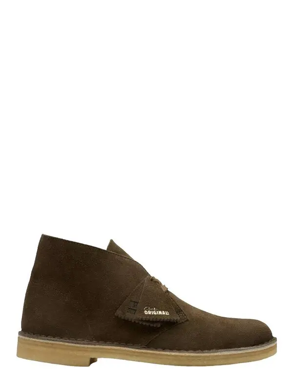 Clarks Desert Boot Suede - Dark Khaki