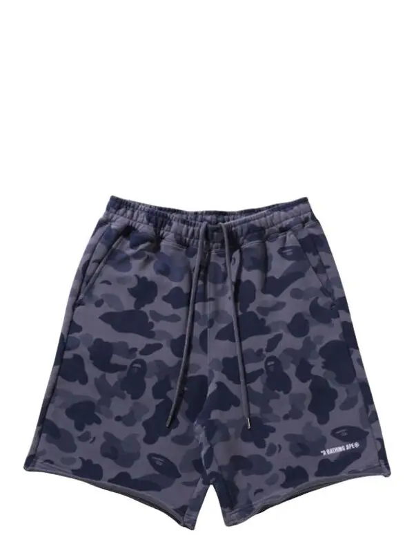BAPE 1st Camo Relaxed Fit Sweat Shorts - Charcoal