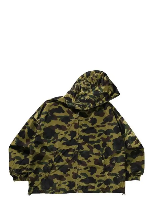 A BATHING APE 1st Camo Jacquard Shark Full Zip Jacket - Multicolor