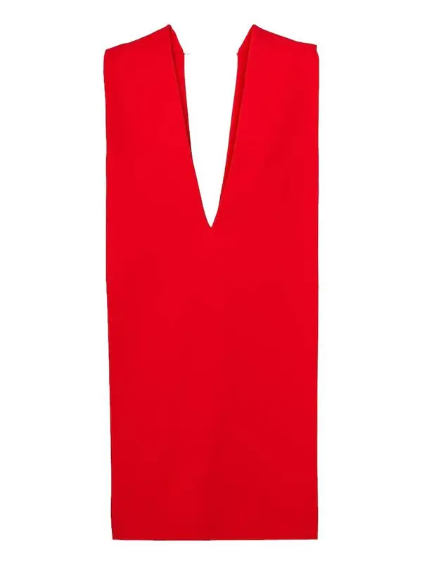 Sportmax Caped Minidress - Red