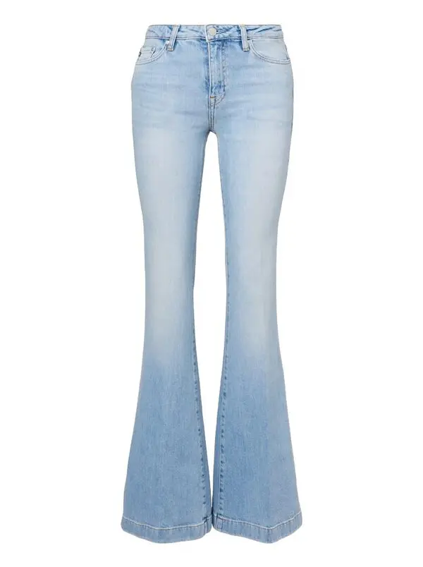 Ag Tropea High-rise Flare Jeans - Blue