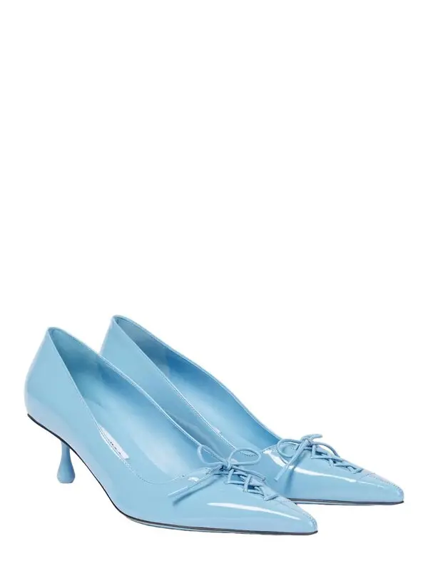 JIMMY CHOO Scarlett 50 Patent Leather Pumps - Blue