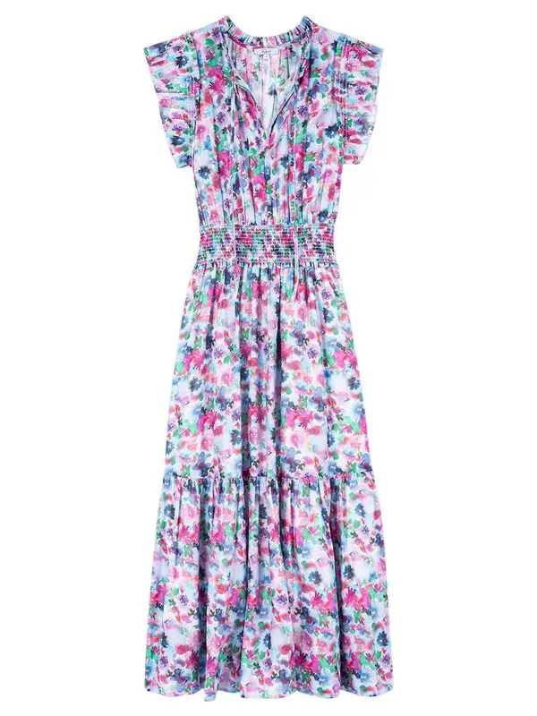 Rails Garden Midi Dress - Spring Meadow