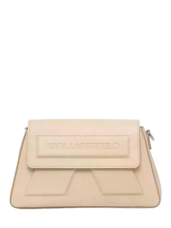Karl Lagerfeld Ikonik K Shoulder Bag - Neutrals