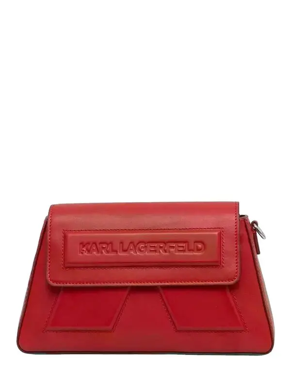 Karl Lagerfeld Ikon K Shoulder Bag - Red