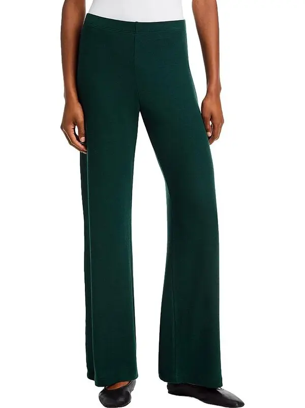 LESET Lauren Wide Leg Pants - Emerald