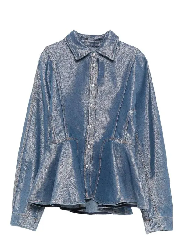 GANNI Jacket - Blue