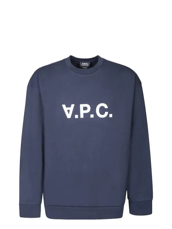 A.p.c. Loose-cut Sweatshirt - Blue