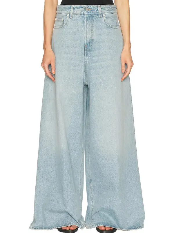 HAIKURE Big Bethany Wide Leg Jeans - Paradise Wash