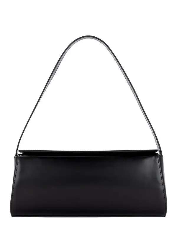 ST. AGNI East West Baguette Shoulder Bag - Black