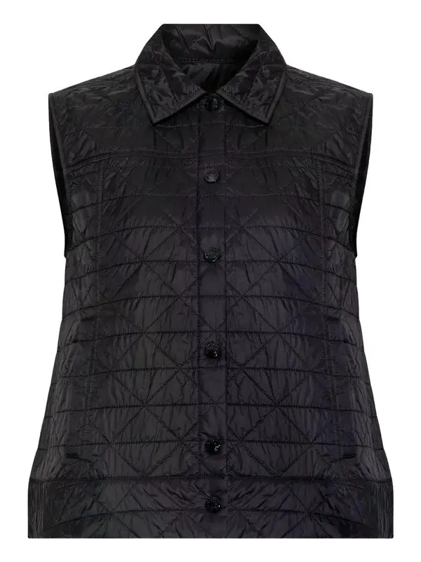 Moncler Quilted Vest - Black