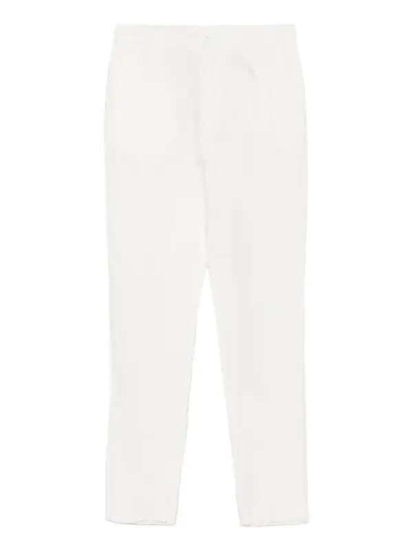 Zegna Linen Trousers - White