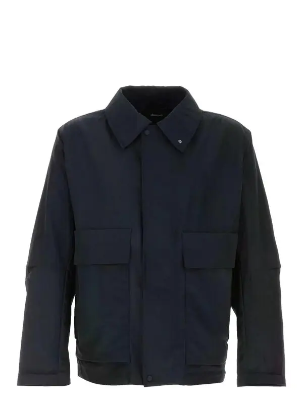 Herno Pocketed Jacket - Blue