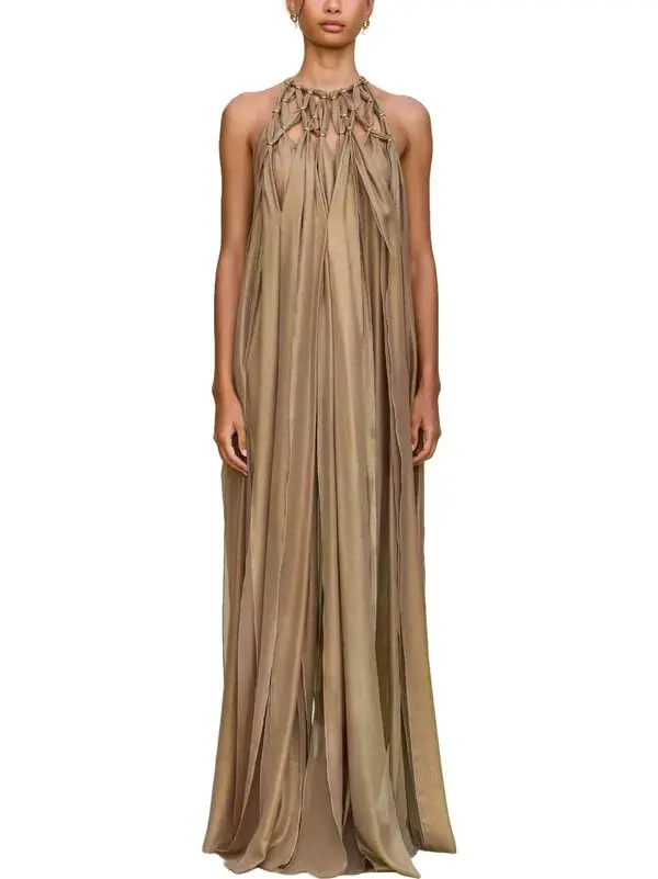 Cult Gaia Aditi Gown - Gold