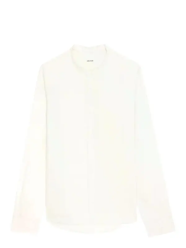 Zadig&Voltaire Linen-organic Cotton Shirt - Neutrals