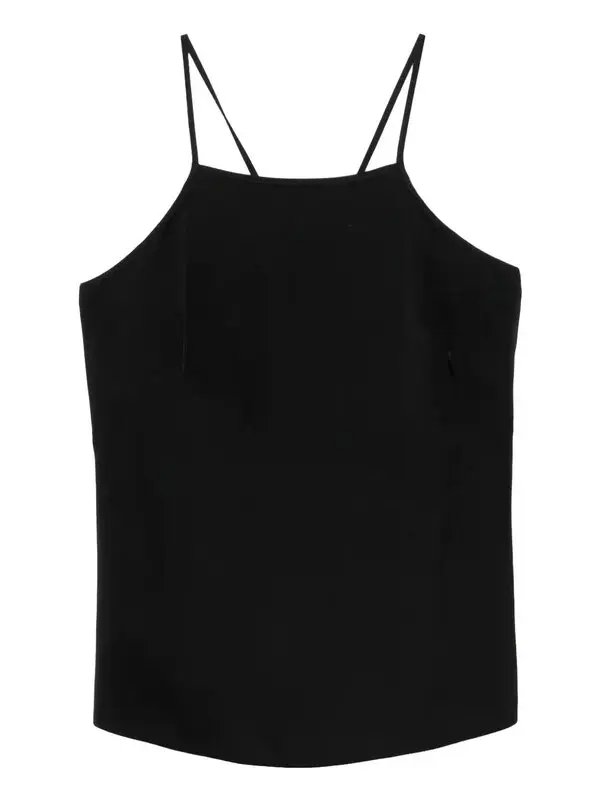 TWINSET Square-neck Tank Top - Black