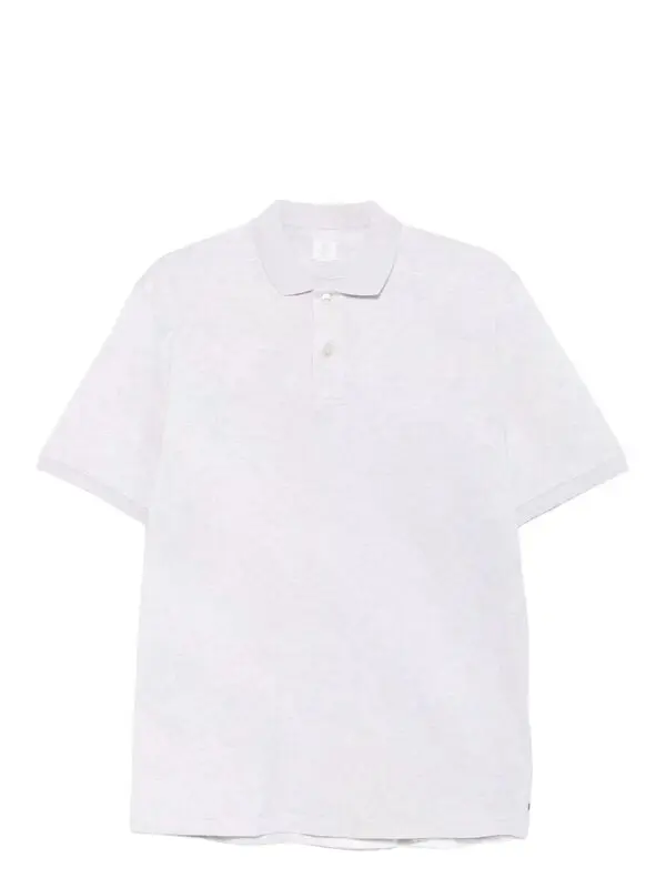 Eleventy Cotton Polo Shirt - Grey