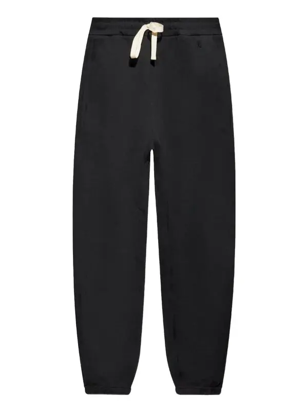 JIL SANDER Cotton Track Pants - Black