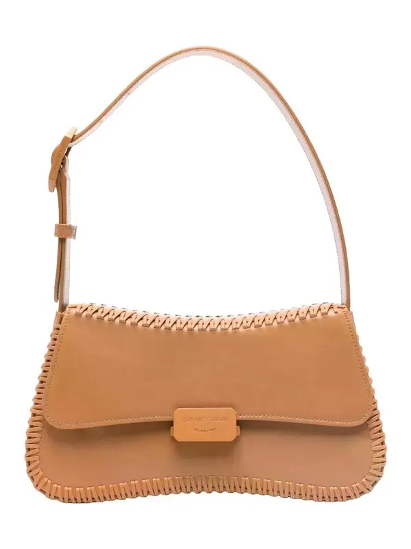 Emporio Armani Leather Shoulder Bag - Brown