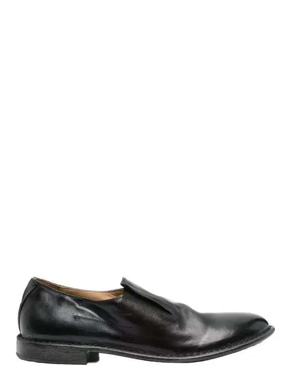 Moma Leather Loafers - Black