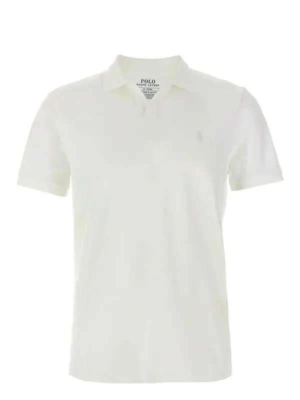 Polo Ralph Lauren Polo Pony-embroidered Polo Shirt - White