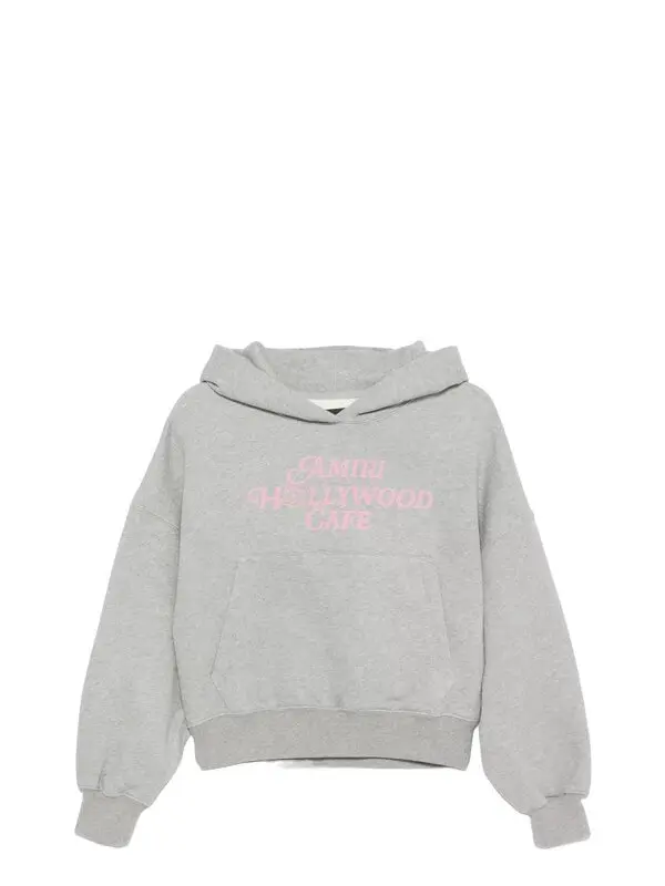 Amiri Hollywood Cafe Hoodie - Grey