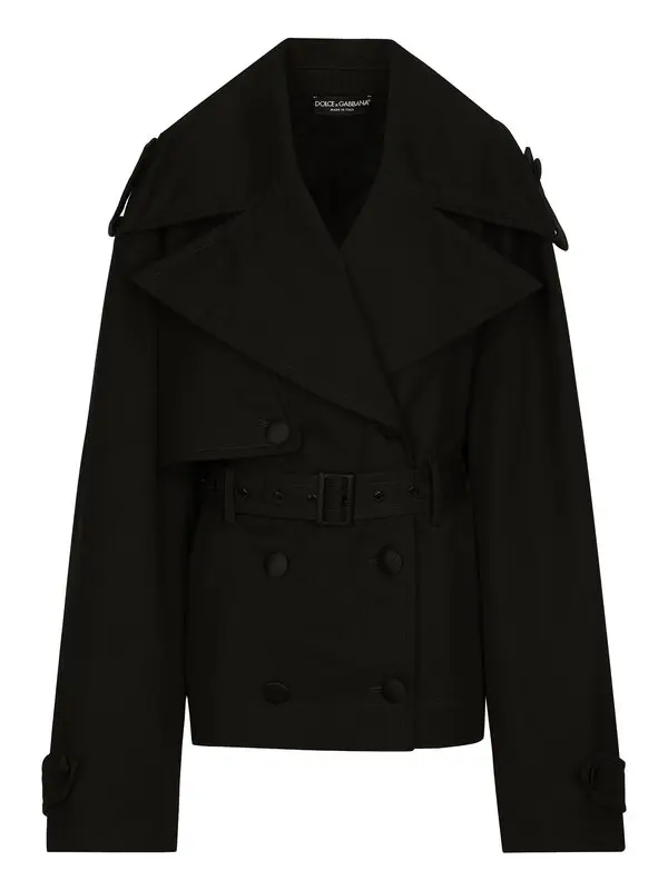 Dolce & Gabbana Double-breasted Jacket - Black