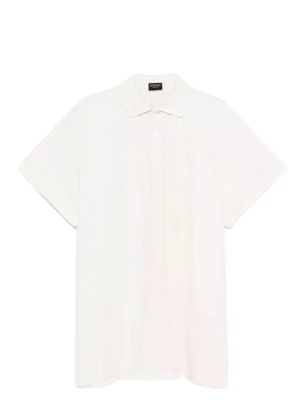 Balenciaga Intertwined Polo Shirt - White