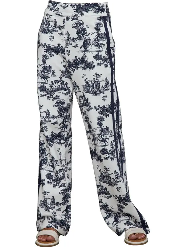 Carbon38 Toile Track Pant - Navy Toile