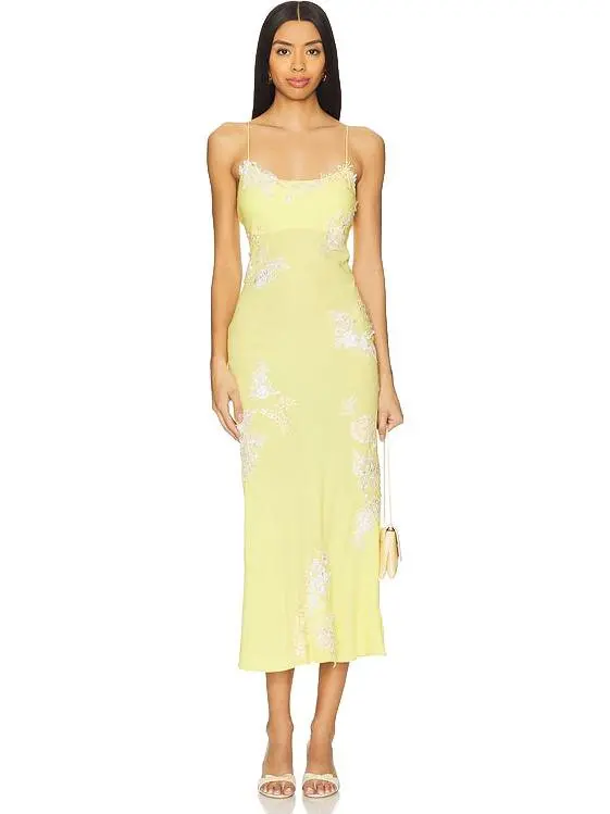 TYLER MCGILLIVARY Eloise Dress - Yellow