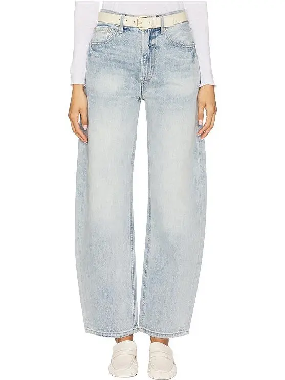 PISTOLA Wes High Rise Barrel Jeans - Clever