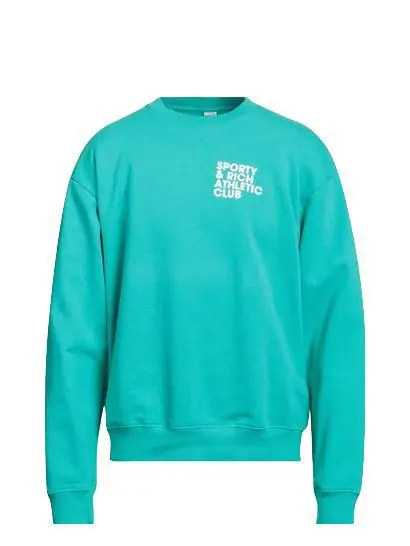 SPORTY & RICH Fleece Sweatshirt - Blue