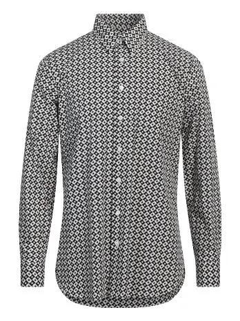 LARDINI Shirt Size Cotton - Black
