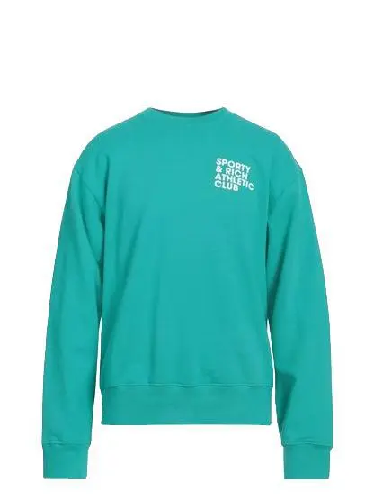 SPORTY & RICH Cotton Sweatshirt - Blue
