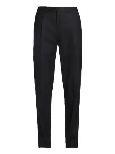 Canali Tapered Leg Tailored Pants - Black