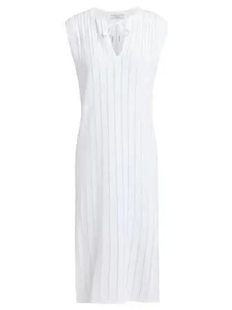 Peserico Midi Knit Dress - White